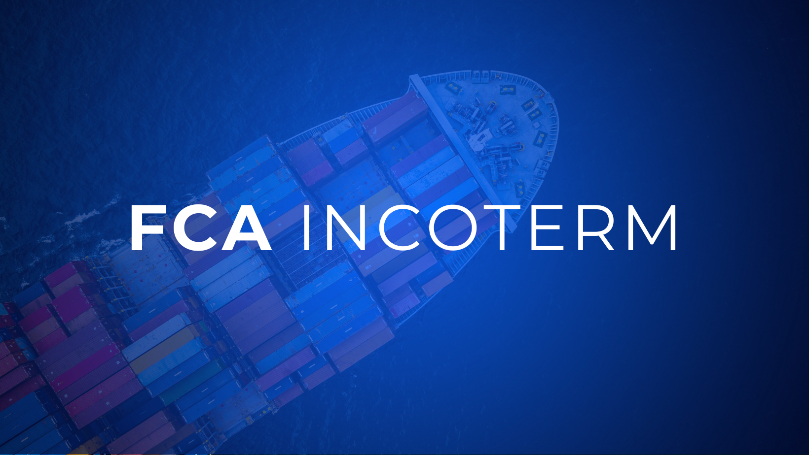 Franco transportista (FCA) Incoterms Significado - ParcelABC